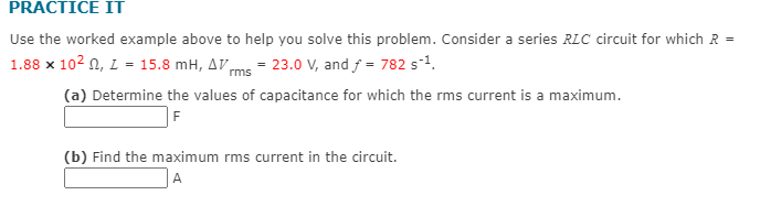 Solved PRACTICE IT Use the worked example above to help you | Chegg.com
