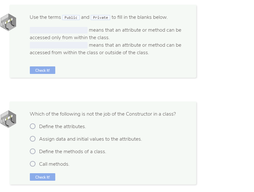Solved Use the terms Public and Private to fill in the | Chegg.com