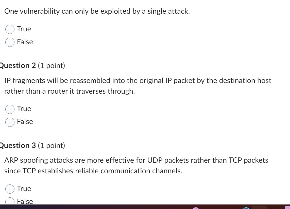 Solved One vulnerability can only be exploited by a single | Chegg.com