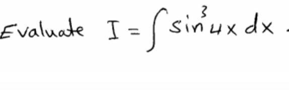 Solved Evaluate I I-ſ sinux dx | Chegg.com