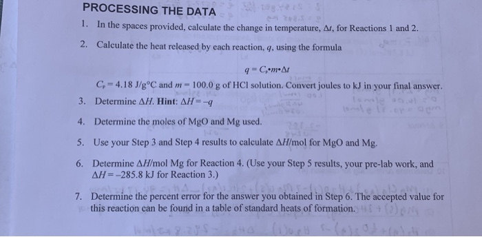 PRE-LAB EXERCISE In the space provided below, combine | Chegg.com