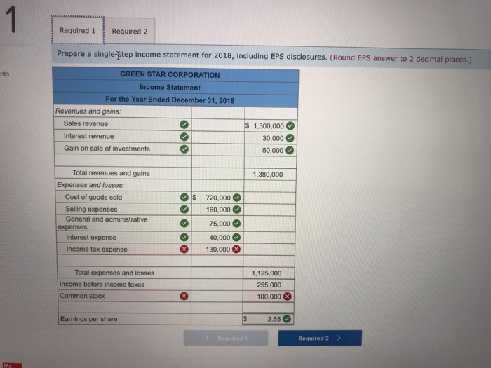 Solved Exercise 4-2 Income statement format; single step and | Chegg.com