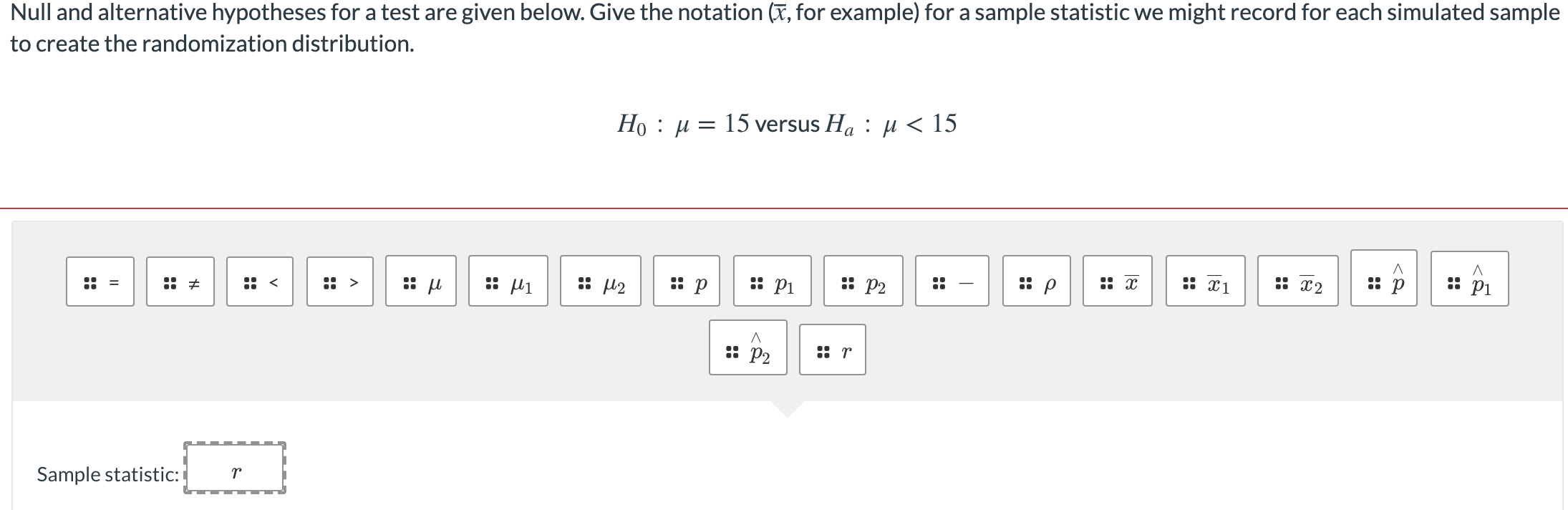 Solved Null And Alternative Hypotheses For A Test Are Given 