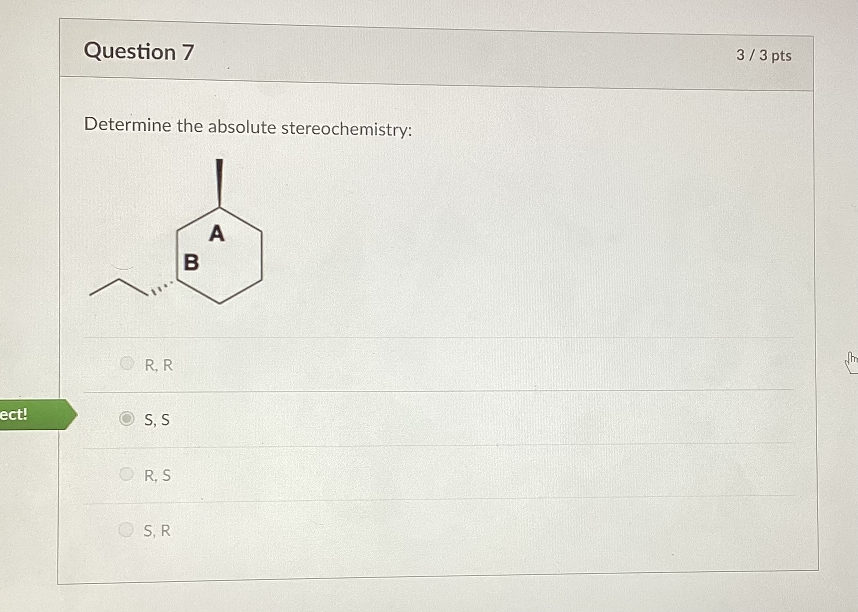 Solved Determine the absolute stereochemistry: R,R S, S R, S | Chegg.com