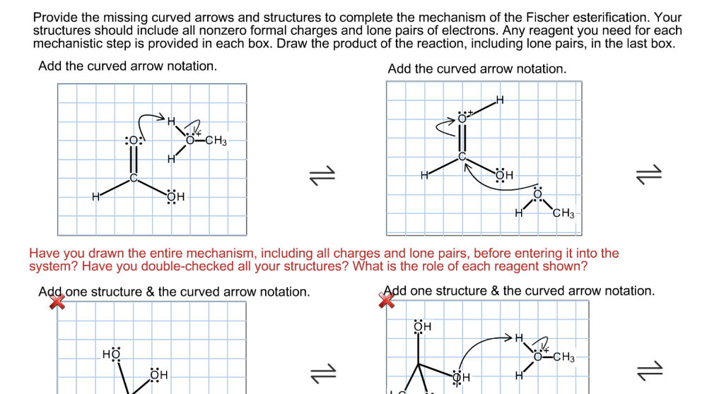 Solved Provide the missing curved arrows and structures to | Chegg.com