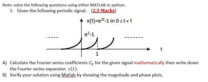 Solved Note: solve the following questions using either | Chegg.com