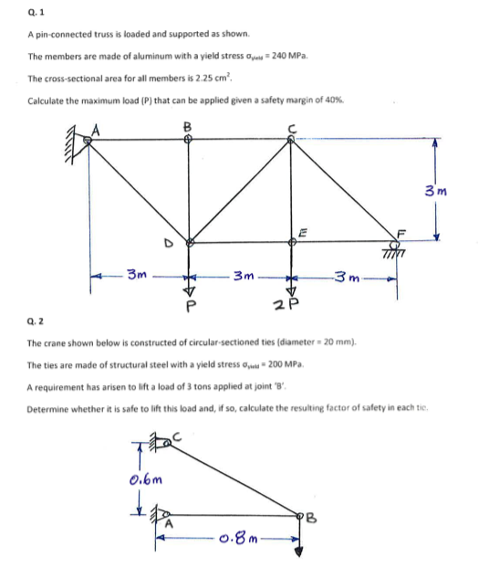 Solved Solids Mechanics of materials Statics Please solve | Chegg.com