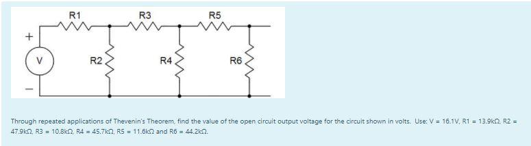 Solved R1 R3 R5 W R2 R4 R6 Through repeated applications of | Chegg.com
