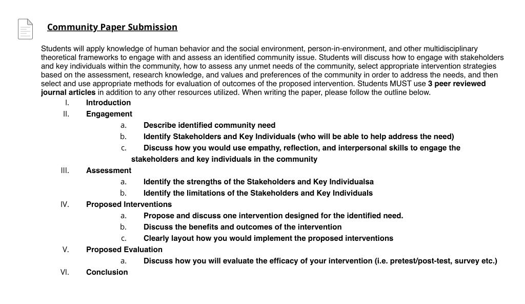 Students will apply knowledge of human behavior and | Chegg.com