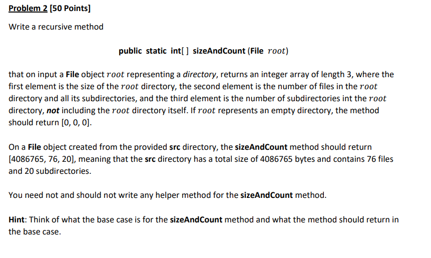 Solved Create a class named Hw7 and complete the following | Chegg.com