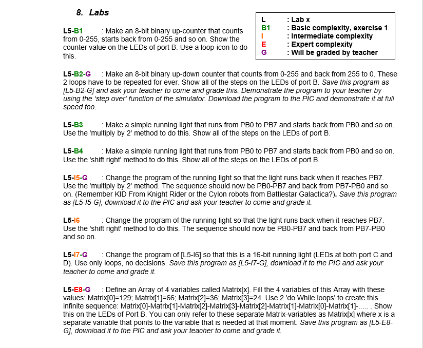 Solved Using Flowcode Can You Help Me With These Problems Chegg