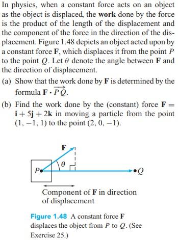 Solved In physics, when a constant force acts on an object | Chegg.com