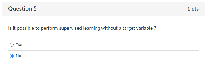 Solved Is it possible to perform supervised learning without | Chegg.com
