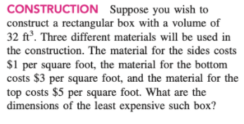 Solved CONSTRUCTION Suppose you wish to construct a | Chegg.com