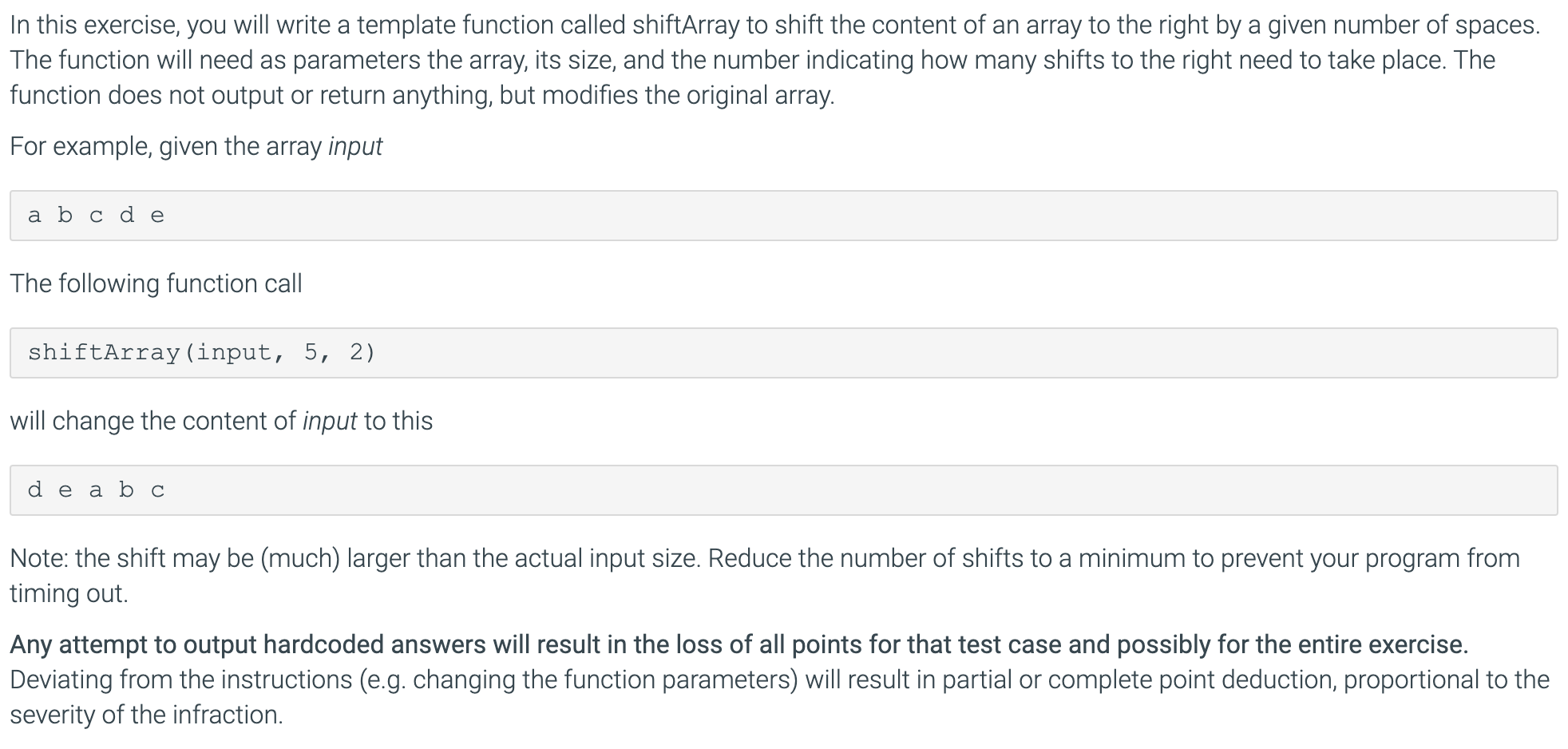 Solved In this exercise, you will write a template function | Chegg.com