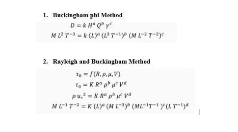 Solved 1. *Buckingham phi method*. It is known that the | Chegg.com