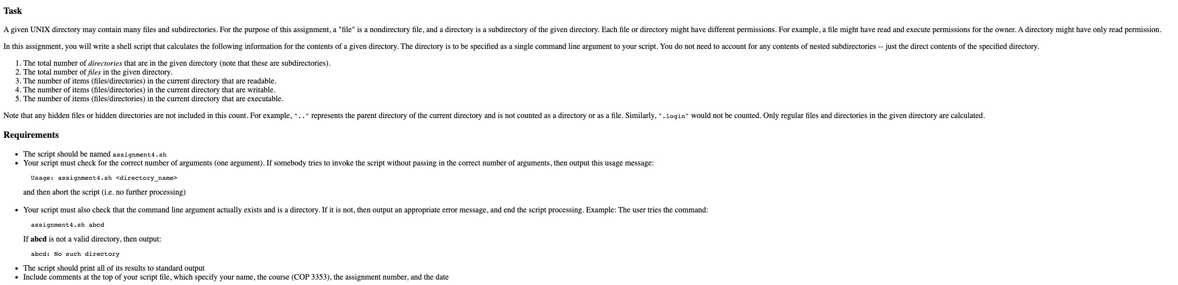 Solved 1. The total number of directories that are in the | Chegg.com