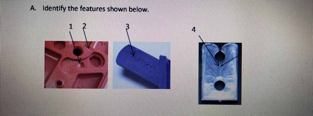 Solved A. Identify the features shown below. 3 | Chegg.com