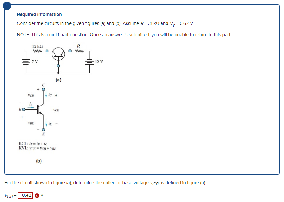 Solved Consider the circuits in the given figures (a) and | Chegg.com