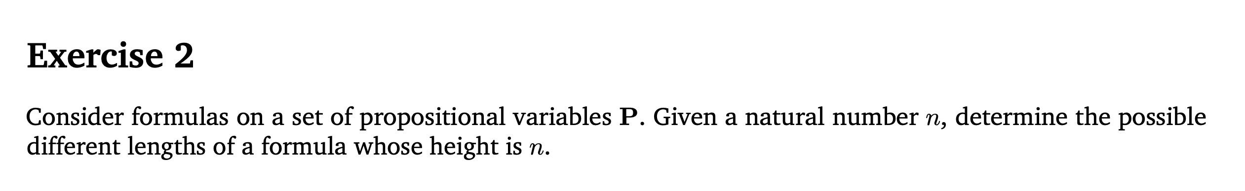 Solved Consider Formulas On A Set Of Propositional Variables