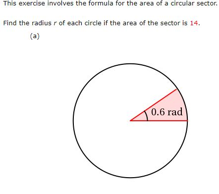 Solved This exercise involves the formula for the area of a | Chegg.com