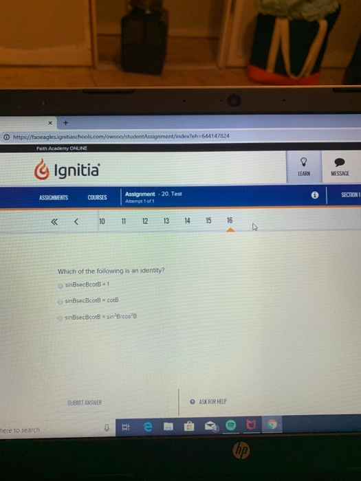 Solved eh-644147824 ⓘ https//faceaglesigntaschools. Ignitia | Chegg.com