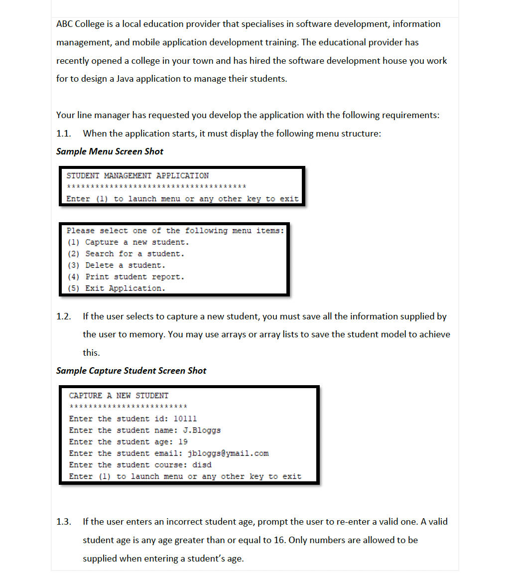 Solved - SearchStudent(); - DeleteStudent(); - | Chegg.com
