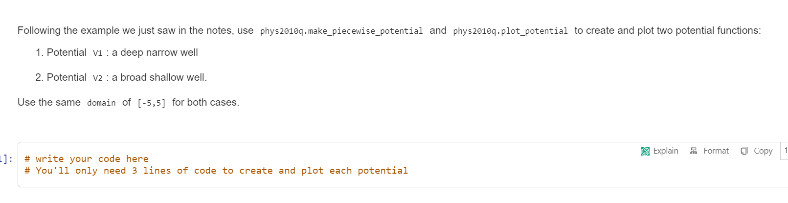 Solved We now have the tools to construct and plot a range | Chegg.com