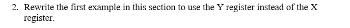 Solved In 6502 assembly language, I have the | Chegg.com