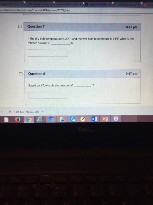 Solved Use psychrometer table A and B and the table | Chegg.com