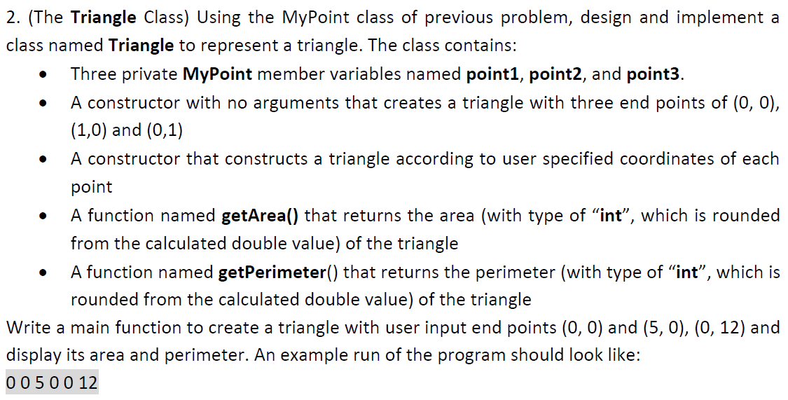 Solved All of the following programs should be written in | Chegg.com