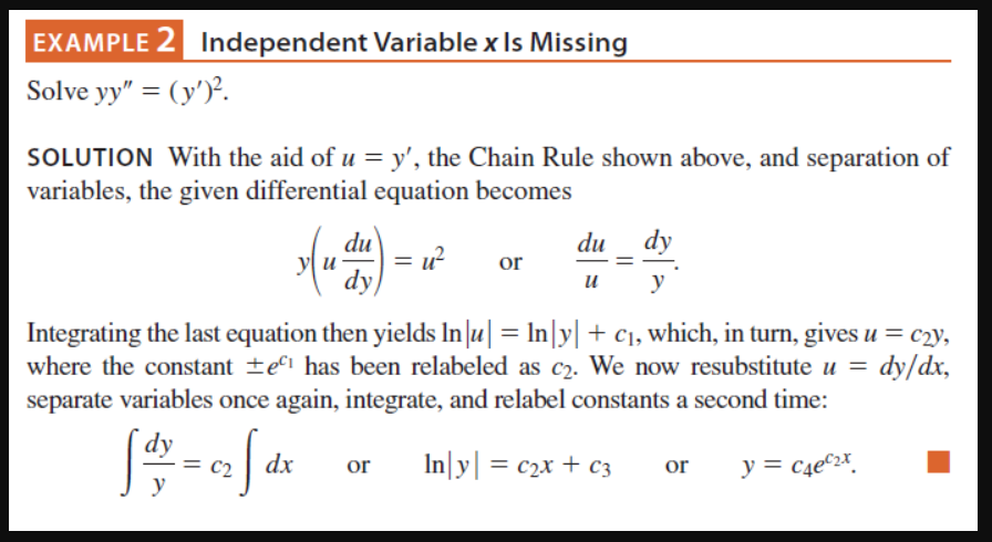 Solved Solve yy′′=(y′)2. SOLUTION With the aid of u=y′, the | Chegg.com