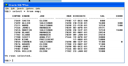 Solved Lab Exercise DataBase USINGSQL Consider the | Chegg.com