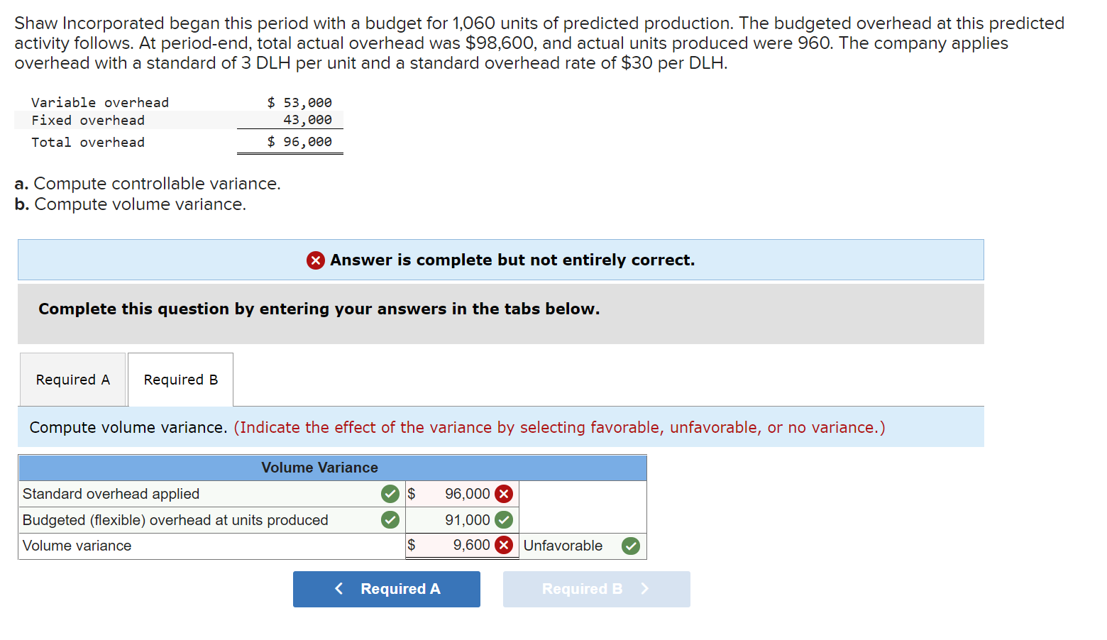Solved How do I find standard overhead applied, and | Chegg.com