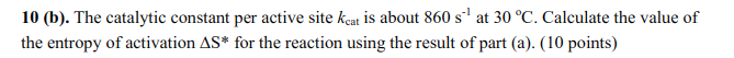 Solved 10. The enzyme urease catalyzes the hydrolysis of | Chegg.com