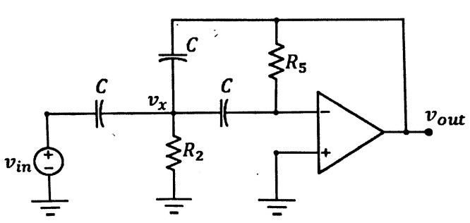 1)(a) Find the transfer function for a 3rd order high | Chegg.com