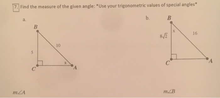 Solved Given right ABC below, tan A =-find the EXACT value | Chegg.com