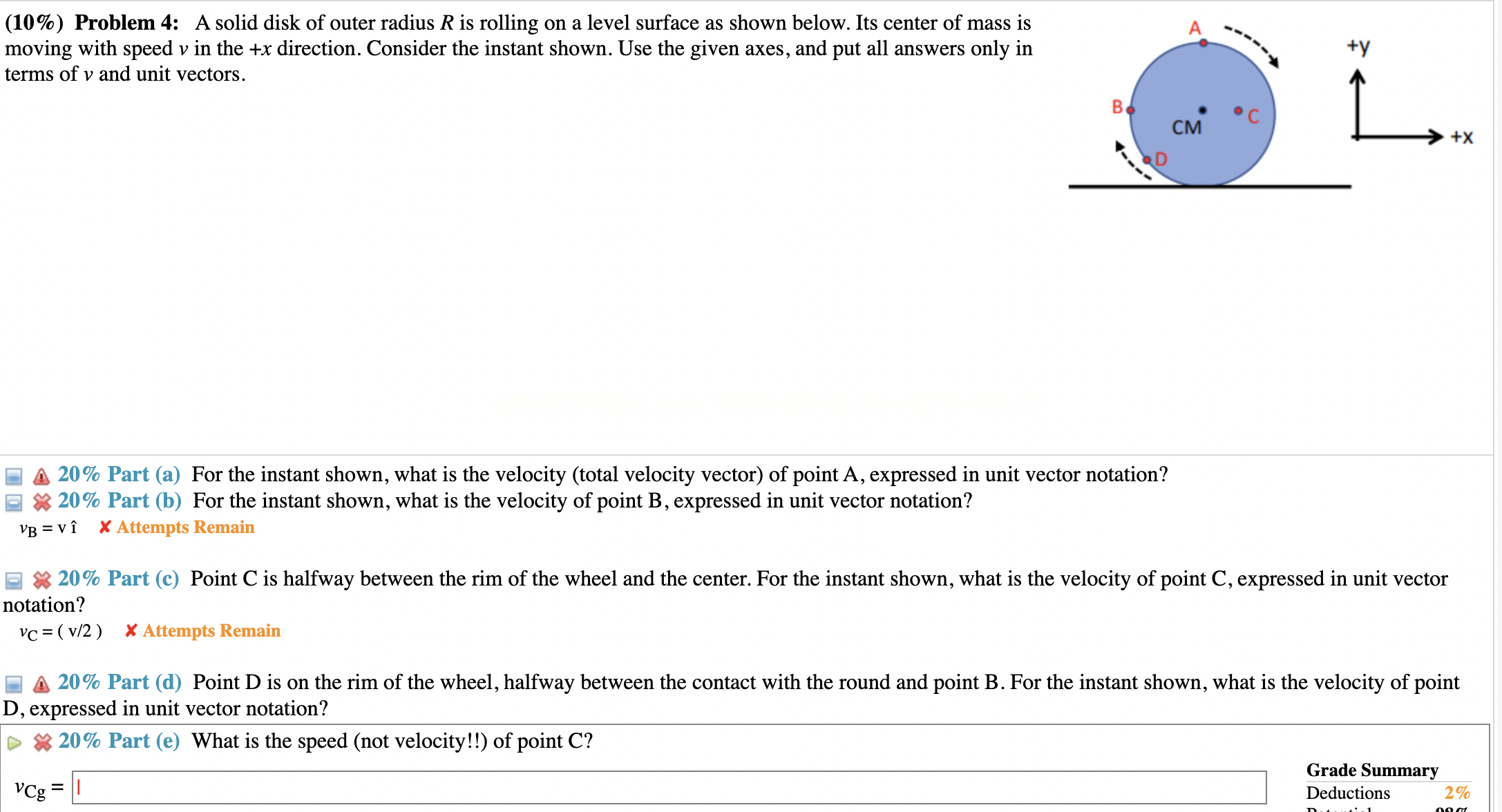 Solved Please answer all parts, thanks! | Chegg.com