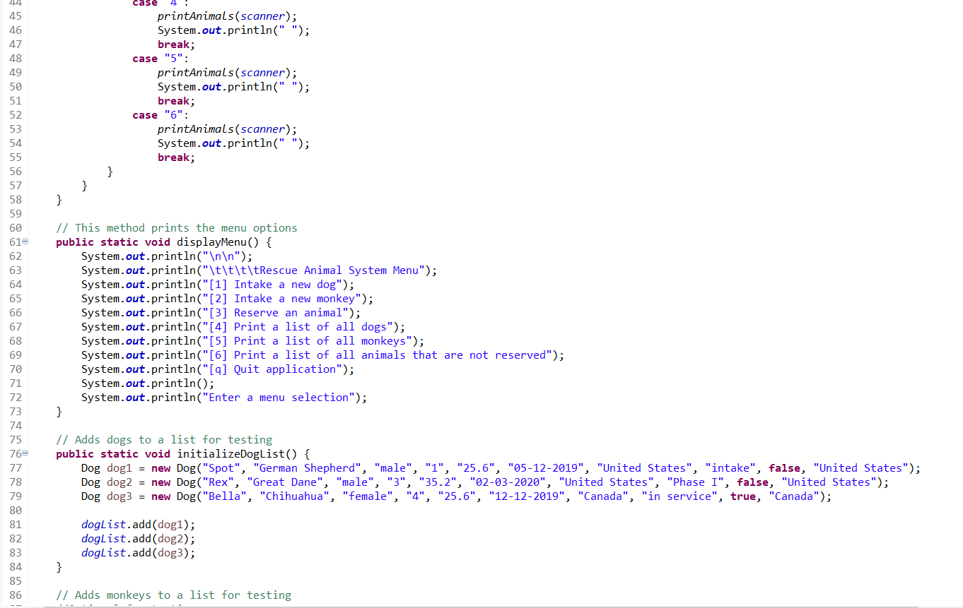 Can you help me with this code at the end of | Chegg.com
