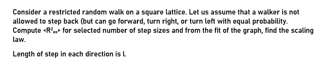 Consider a restricted random walk on a square | Chegg.com