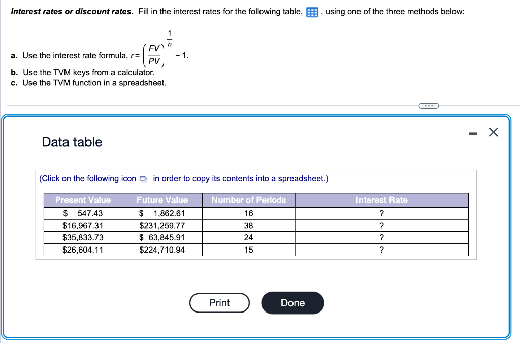 Solved I got 0.2126539 which is wrong. My work= (1,862.61 | Chegg.com