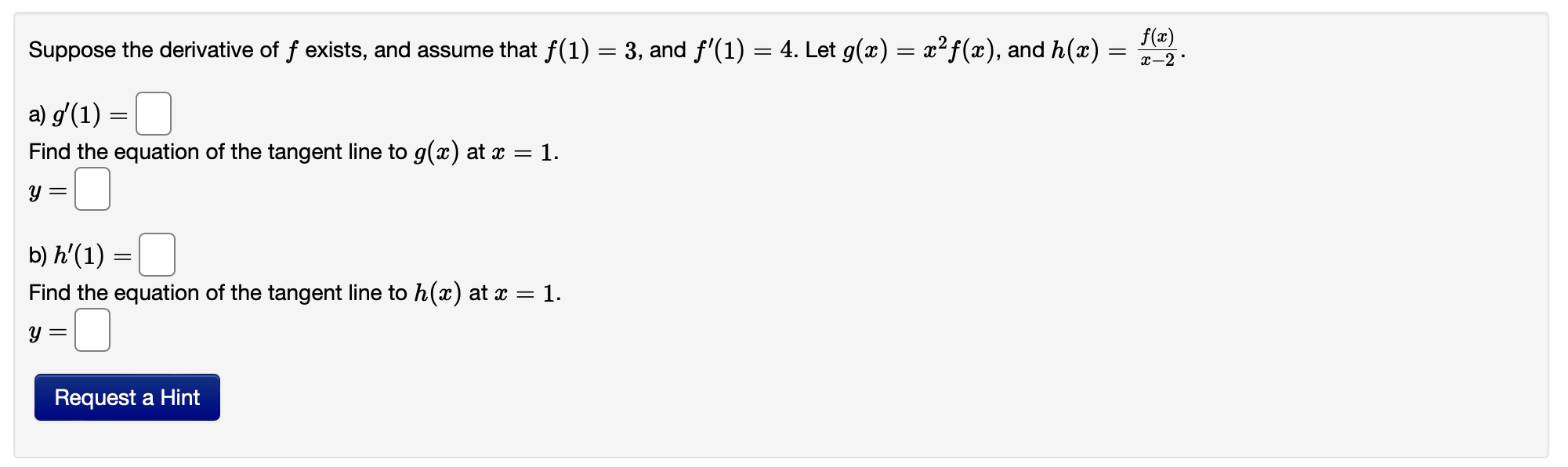 Solved Suppose the derivative of f exists, and assume that | Chegg.com