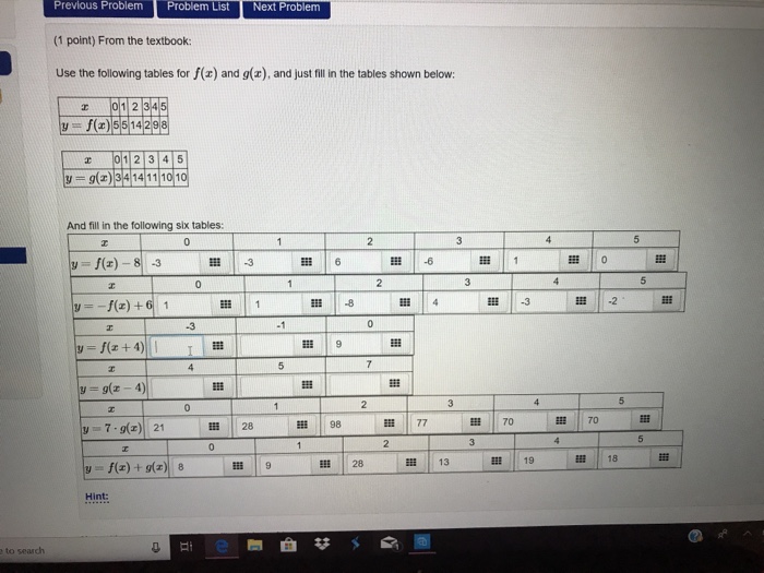 Solved Previous Problem Problem Listnext Problem 1 Point