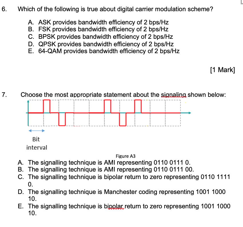 Solved 6. Which of the following is true about digital | Chegg.com