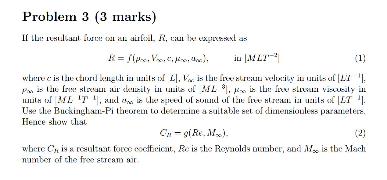Solved Show me the steps to solve Problem 3 (3 ﻿marks)If the | Chegg.com