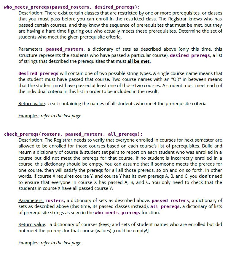 Solved • You are not allowed to import anything. • You are | Chegg.com