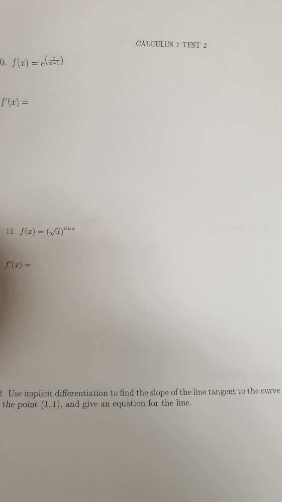 Solved 12. Use implicit differentiation to find the slope of | Chegg.com