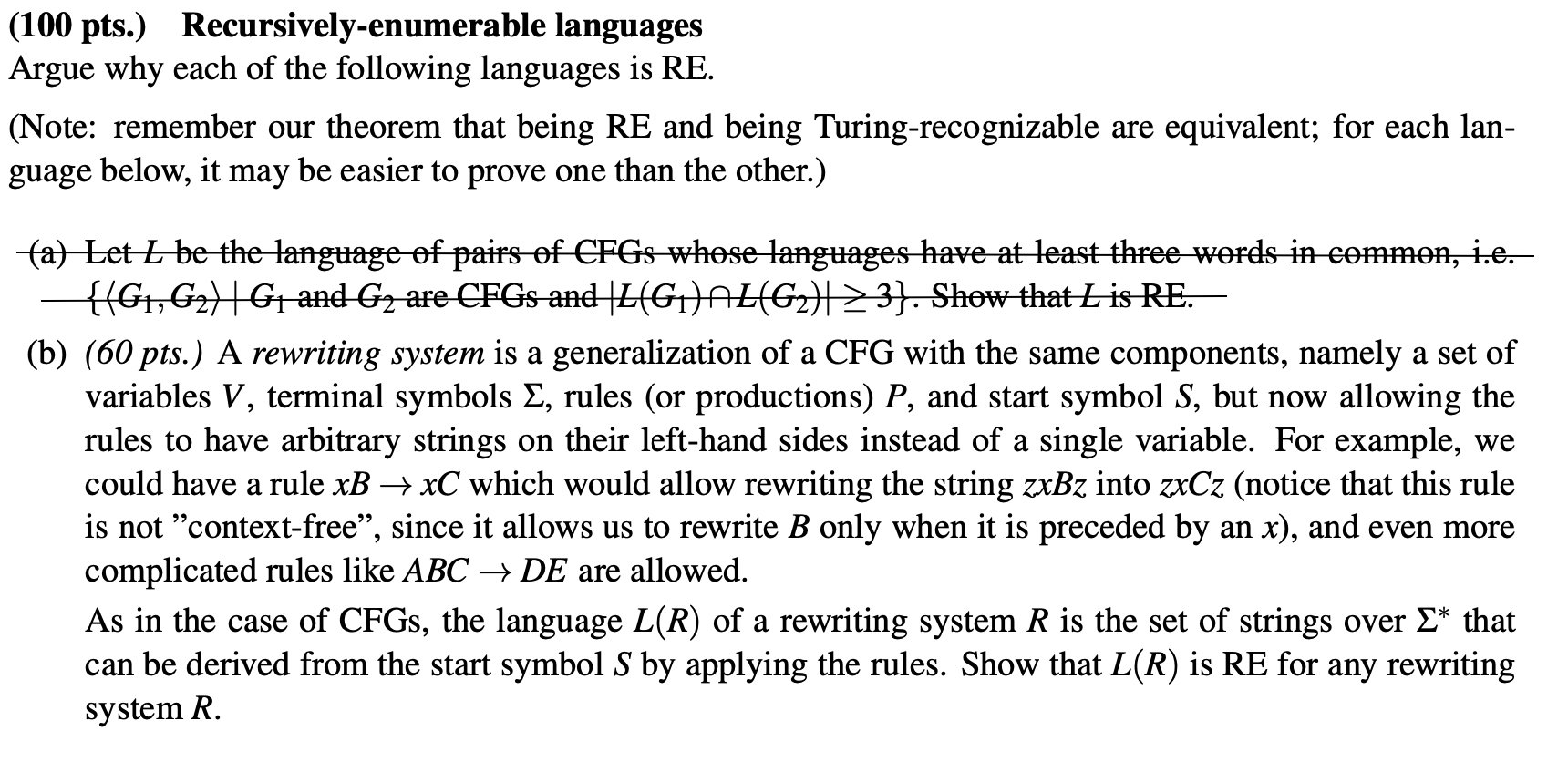 Solved Please help with part (b) only , I do NOT need (a). I | Chegg.com