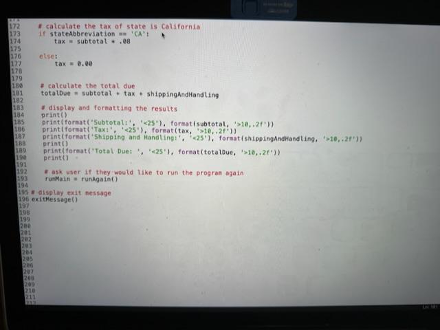 Solved Dec. 4 z सeेर Fipal praject This pregran attaws seers | Chegg.com