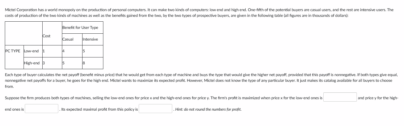 Solved I NEED NUMBERS, AS YOU CAN SEE THE EXACT INSTRUCTIONS | Chegg.com